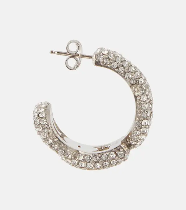 Dolce & Gabbana Dg Crystal-embellished Hoop Earrings