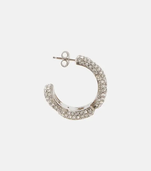 Dolce & Gabbana Dg Crystal-embellished Hoop Earrings