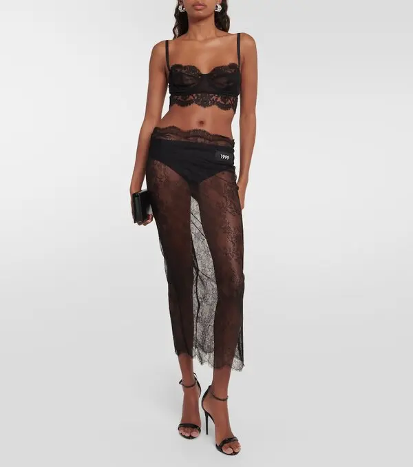 Dolce & Gabbana Lace Bra Top