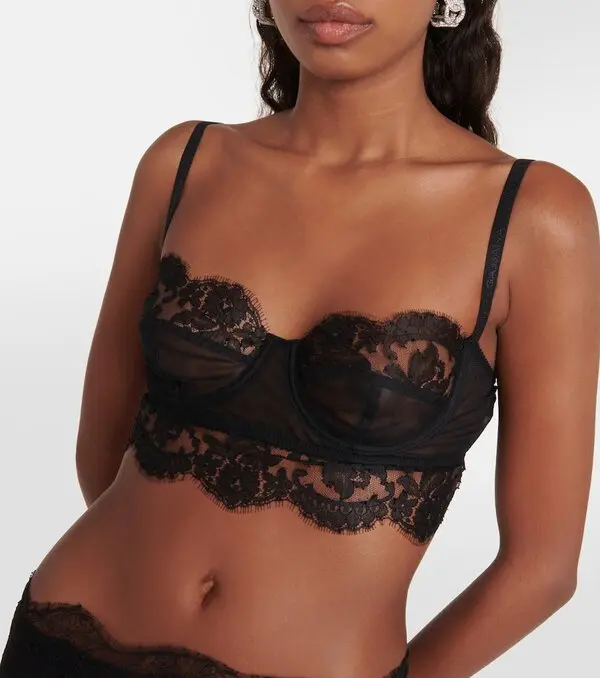 Dolce & Gabbana Lace Bra Top