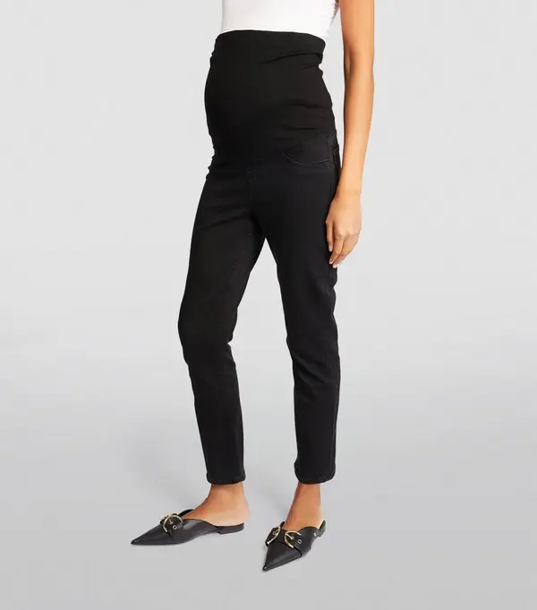 7 For All Mankind Maternity Straight Jeans