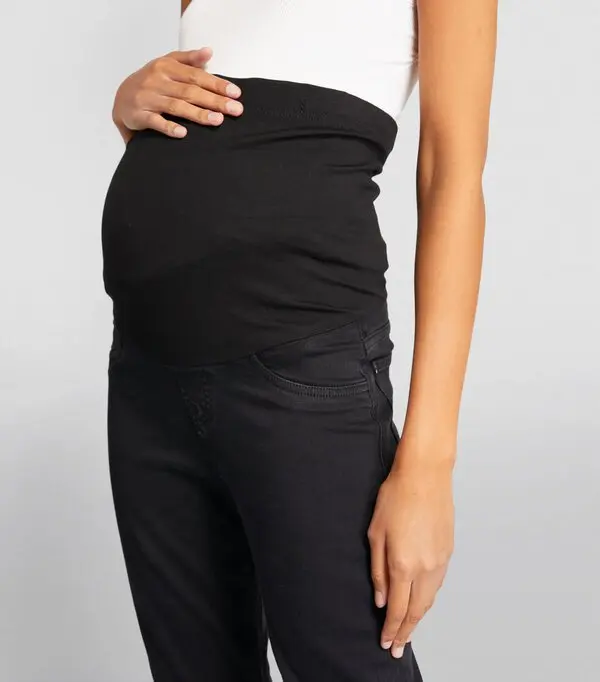 7 For All Mankind Maternity Straight Jeans
