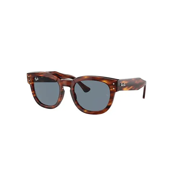 Ray-ban Mega Hawkeye Sunglasses Polarized - Striped Havana