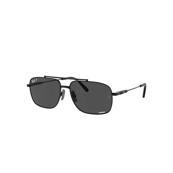 Ray-ban Michael Titanium Sunglasses Polarized - Black