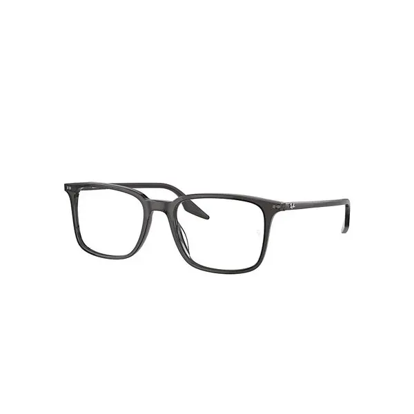 Ray-ban Rectangle Eyeglasses Frame - Transparent Black