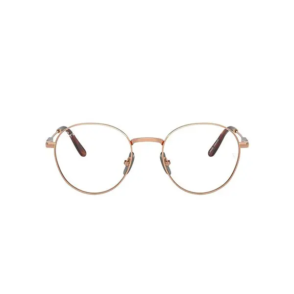Ray-ban David Titanium Optics Eyeglasses - Light Brown