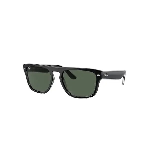 Ray-ban Square Frame Sunglasses - Black Transparent
