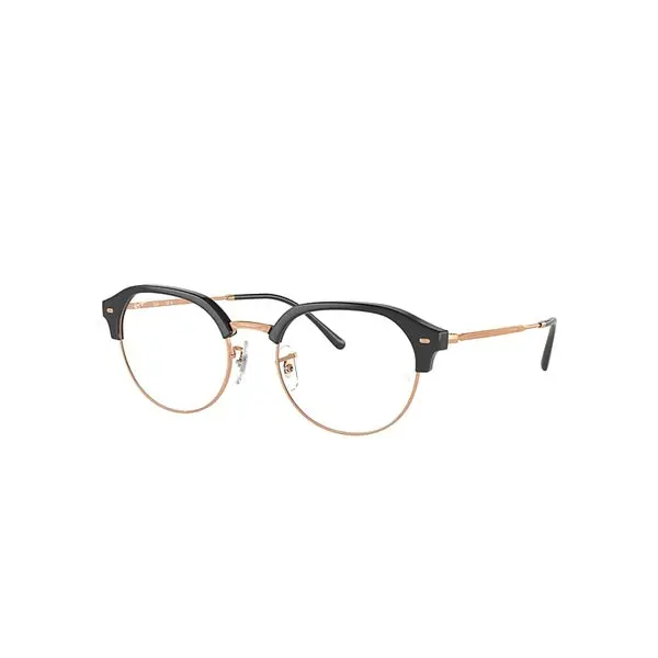 Ray-ban Rb7229 Optics Eyeglasses Frame - Rose Gold