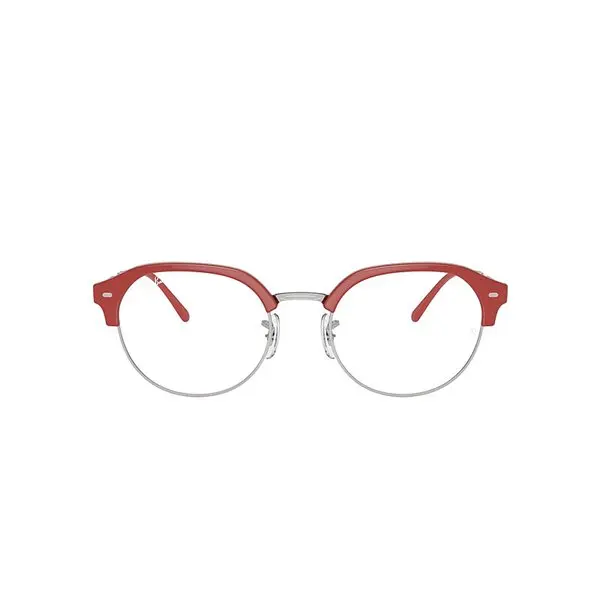 Ray-ban Rb7229 Optics Eyeglasses Frame - Silver