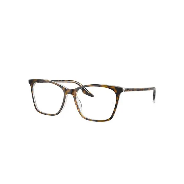 Ray-ban Optics Eyeglasses Frame - Havana On Transparent