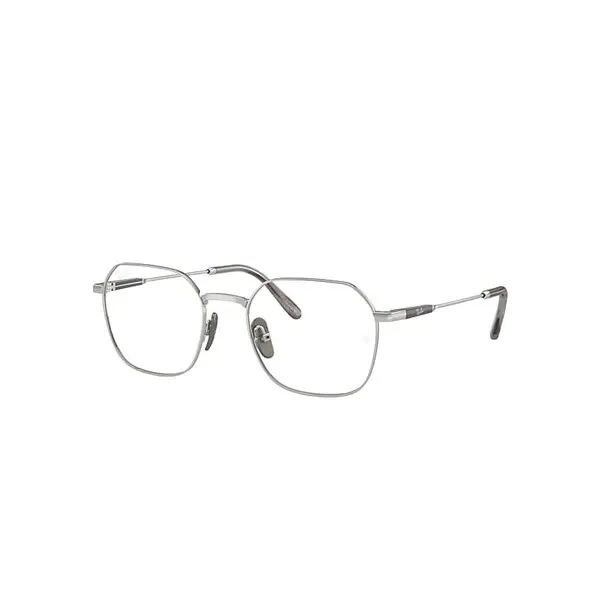 Ray-ban Jim Titanium Optics Eyeglasses - Silver