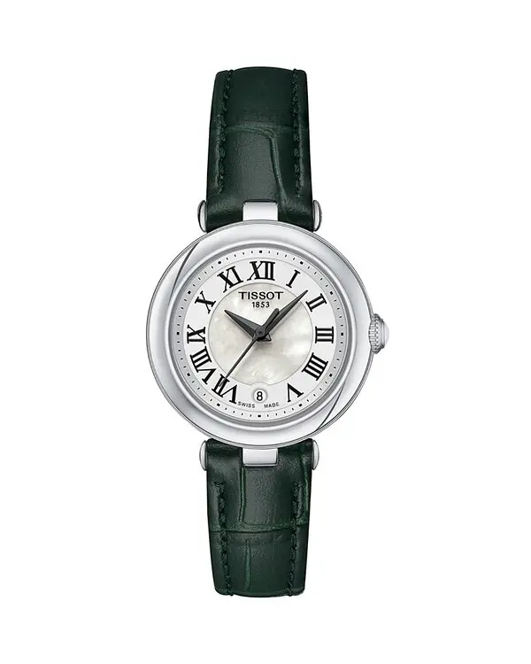 TISSOT Bellissima Watch, 26mm - Silver/green