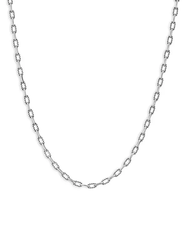David Yurman Dy Madison Chain Necklace - Silver