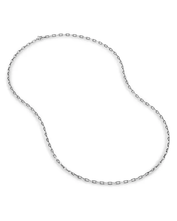 David Yurman Dy Madison Chain Necklace - Silver