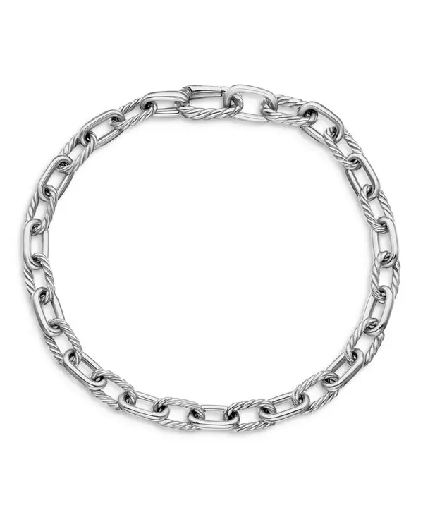 David Yurman Dy Madison Chain Bracelet - Silver
