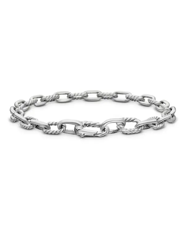 David Yurman Dy Madison Chain Bracelet - Silver