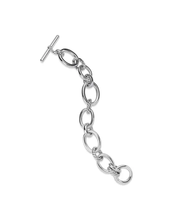 David Yurman Mercer Diamond Link Bracelet