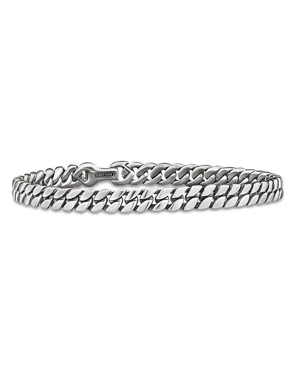 David Yurman Curb Chain Bracelet - Silver