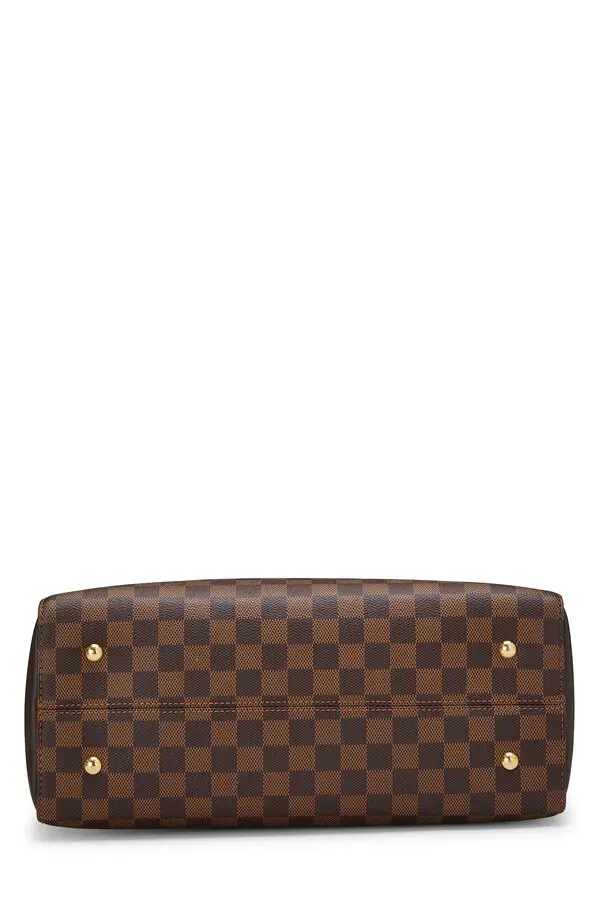 LOUIS VUITTON Damier Ebene Kensington Bowling Tote