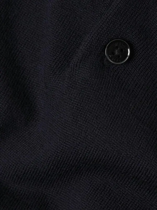 REISS Trafford Polo Sweater - Navy