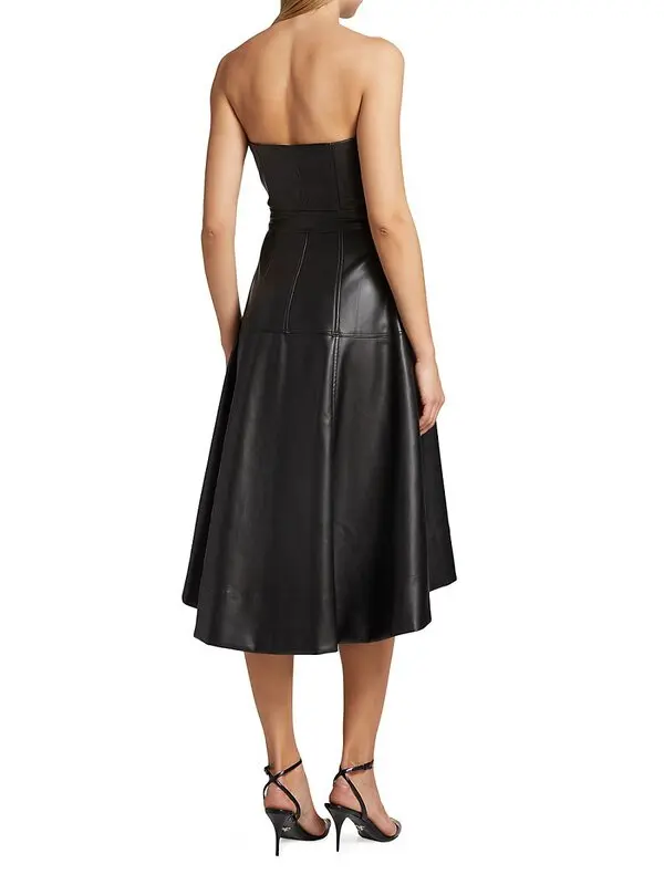knee length dresses for ladies Astr - Lezith Dress, Black - Black main image 0