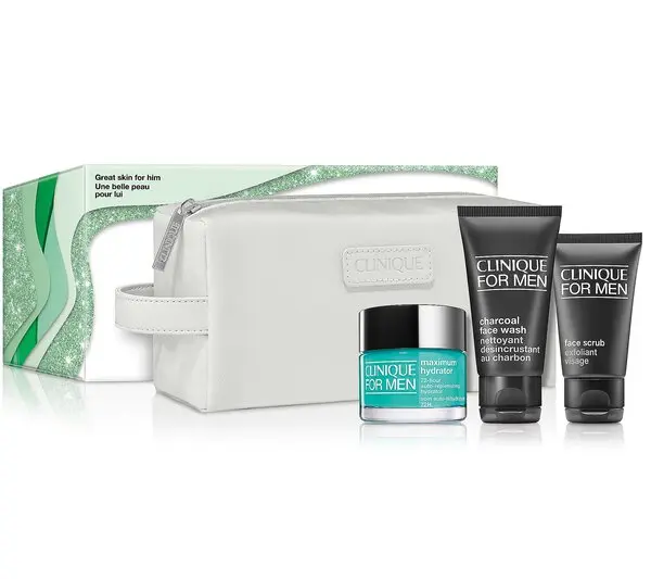 CLINIQUE Great Skin For Him: Skincare Hol Day Set - One-color