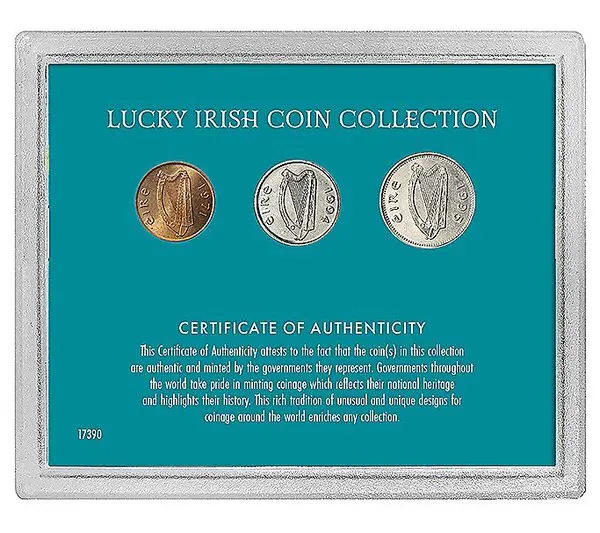 AMERICAN COIN TREASURES American Coin Lucky Irish Coin Set