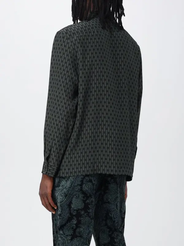 Etro Shirt In Printed Silk