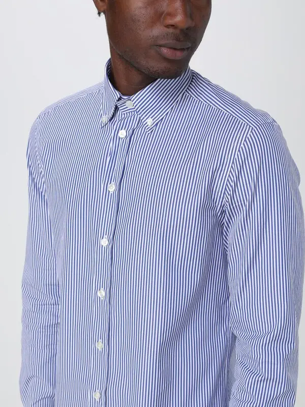 Etro Shirt In Striped Poplin