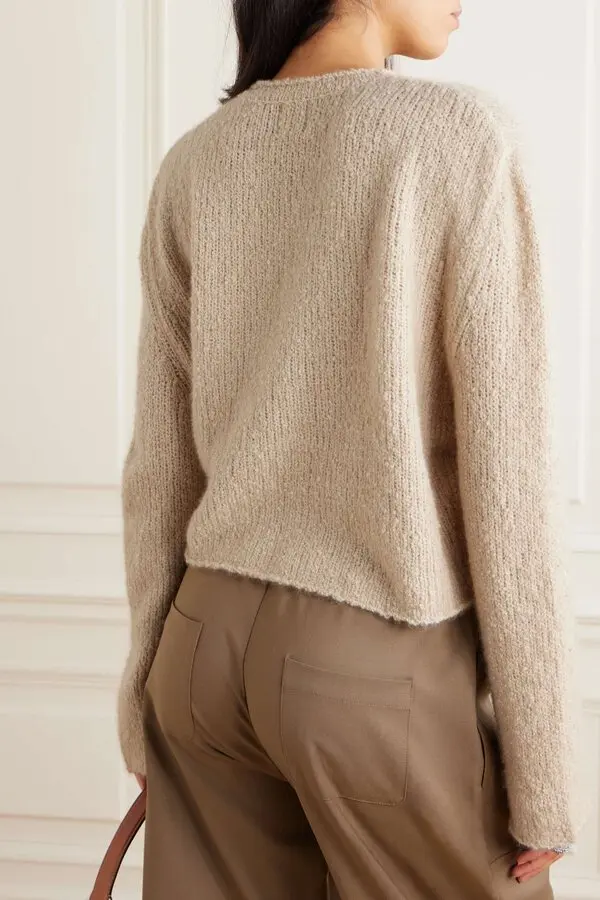LESET Adam Cashmere-blend Sweater - Beige
