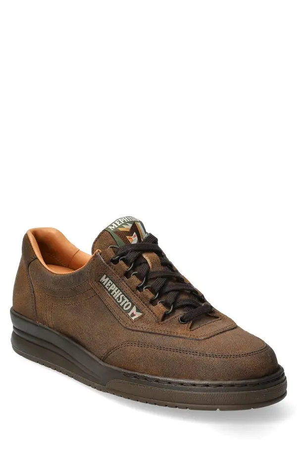 Mephisto Match Sneaker - Hazelnut Velours