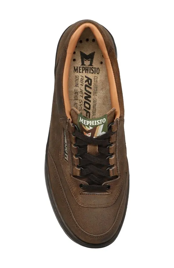 Mephisto Match Sneaker - Hazelnut Velours