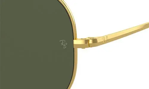 Ray-ban 62mm Oversized Aviator Everglasses - Green