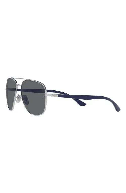 Ray-ban 59mm Square Sunglasses - Silver