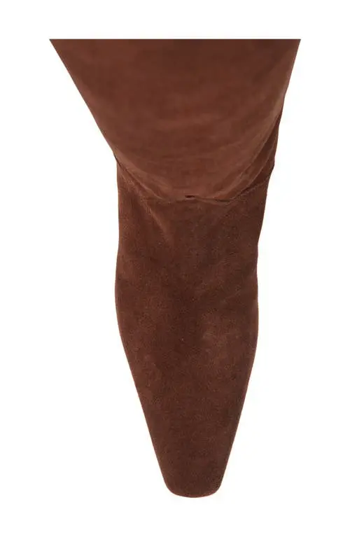 Staud Wally Western Boots - Mahogany