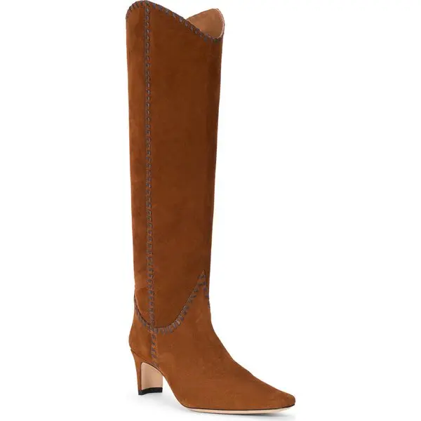 Staud Western Wally Boot - Tabac/espresso