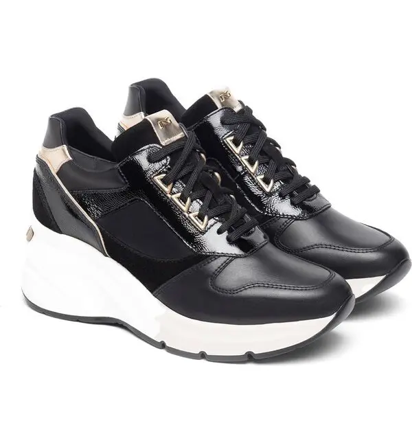 NEROGIARDINI Platform Wedge Sneakers