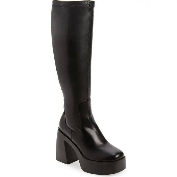 AZALEA WANG Nashla Knee High Platform Boots