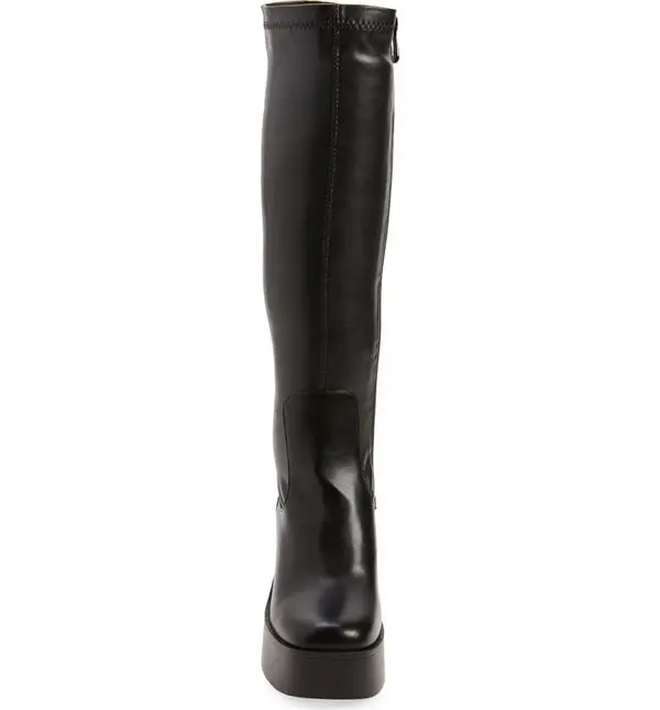 AZALEA WANG Nashla Knee High Platform Boots