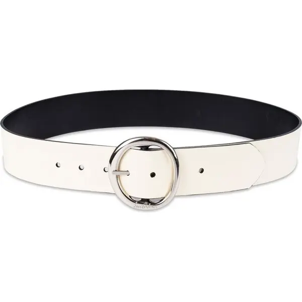 Sam Edelman Reversible Belt - Bone/black