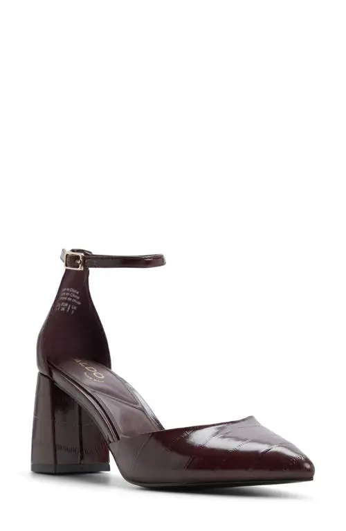 Aldo Jan Ankle Strap Pointed Toe Pump