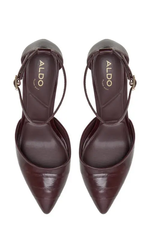 Aldo Jan Ankle Strap Pointed Toe Pump