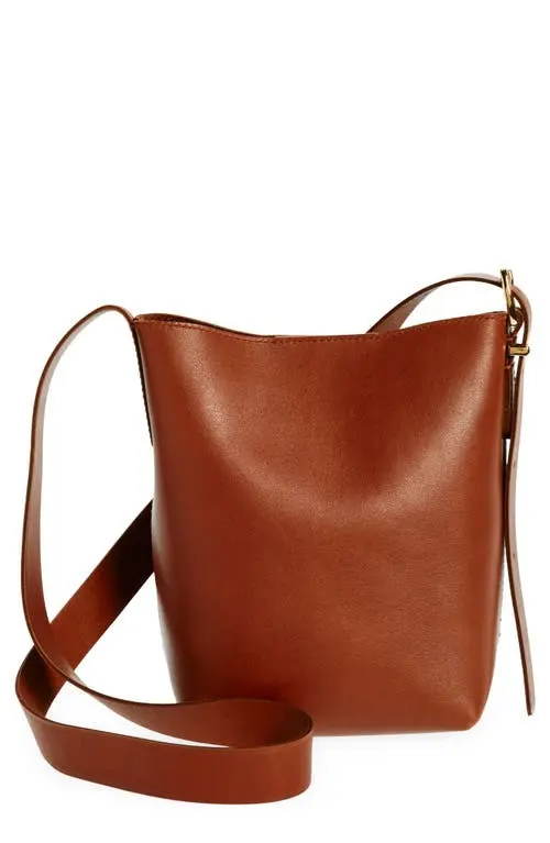 Madewell The Essential Mini Bucket Tote - Warm Cinnamon