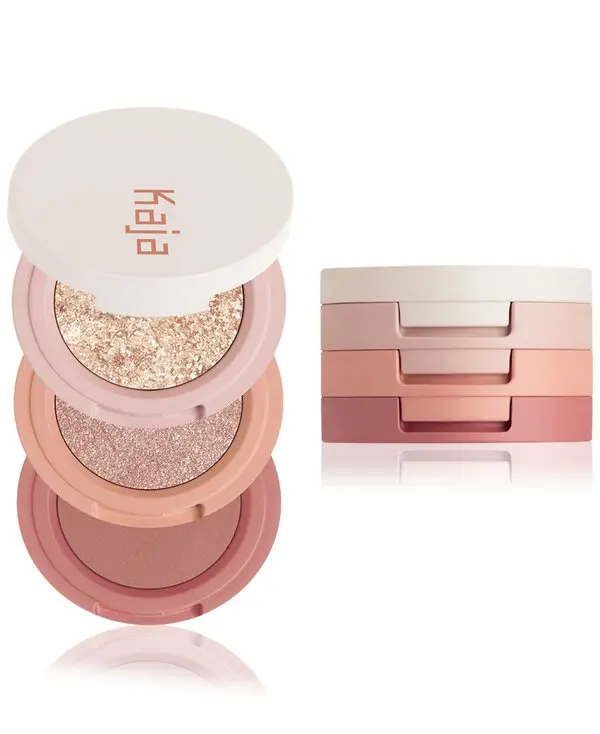 KAJA Eye Bento Bouncy Eyeshadow Trio - Peach Madeline