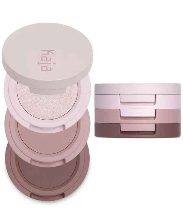KAJA Eye Bento Bouncy Eyeshadow Trio - Rose Macaron