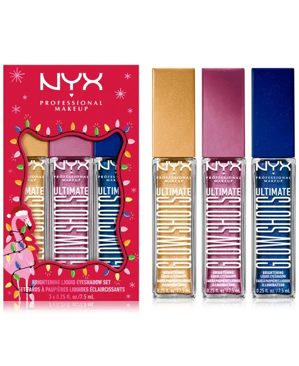 NYX PROFESSIONAL MAKEUP 3-pc. Glow Shots Brightening Liquid Eyeshadow Set