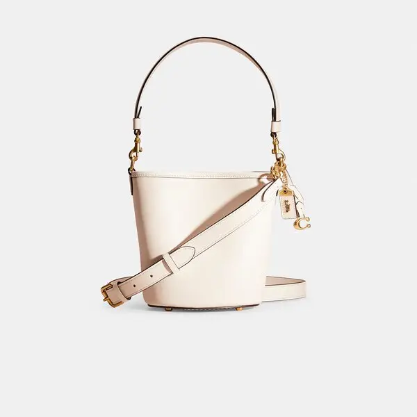 COACH Dakota Bucket Bag 16 - Brass/chalk