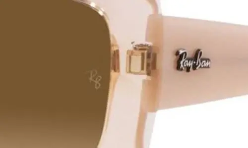 Ray-ban 58mm Gradient Rectangle Sunglasses