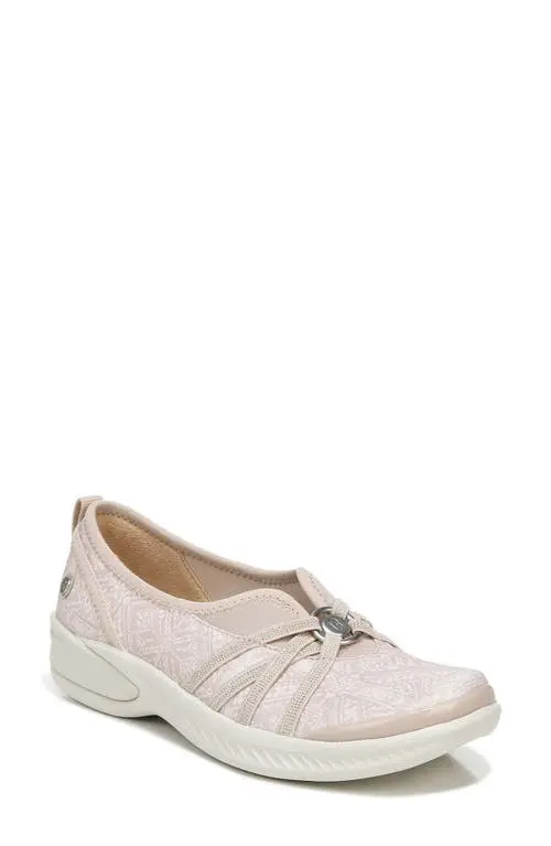 LIFESTRIDE Bzees Niche Slip-on Shoe - Beige Batik Print