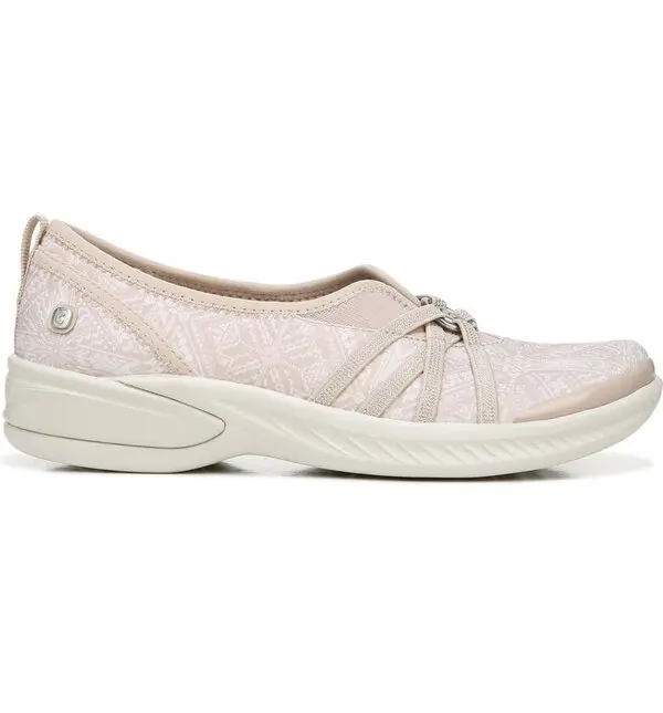 LIFESTRIDE Bzees Niche Slip-on Shoe - Beige Batik Print